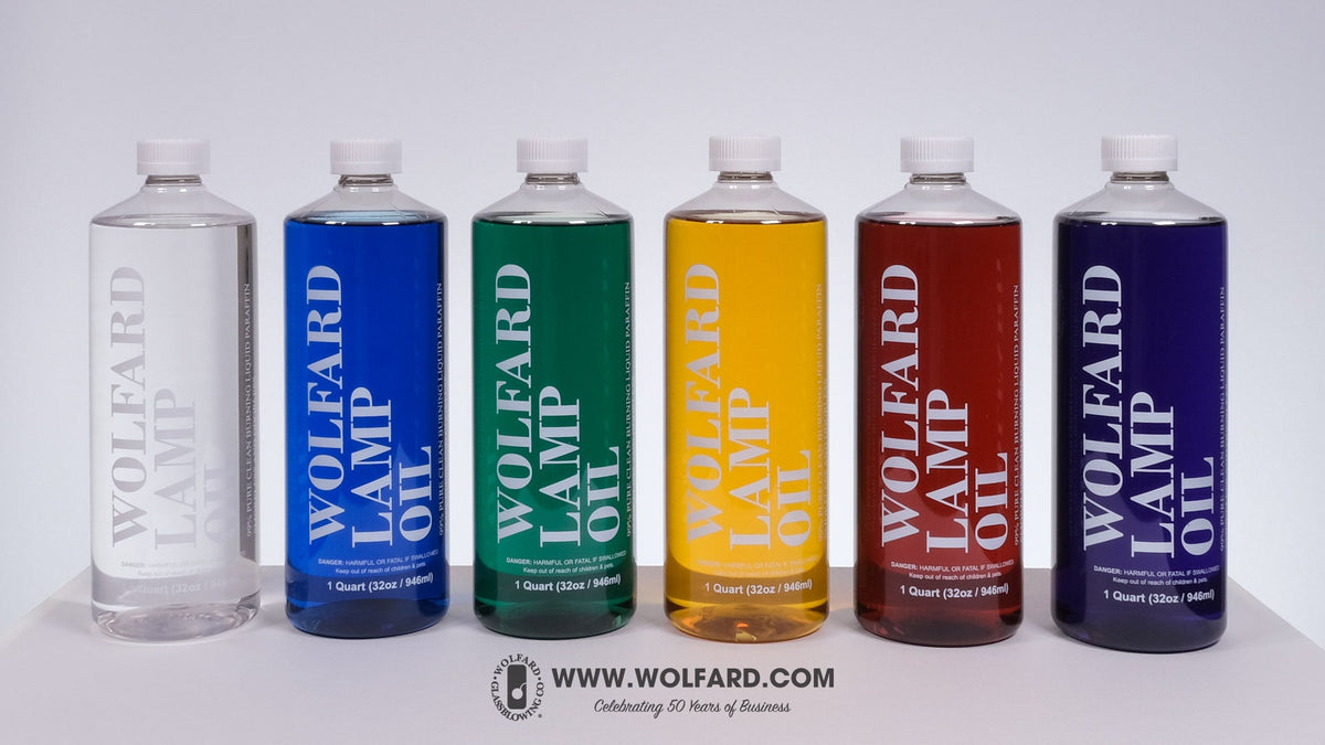 Wolfard Classic Oil Lamp – Wolfard Glassblowing Co.
