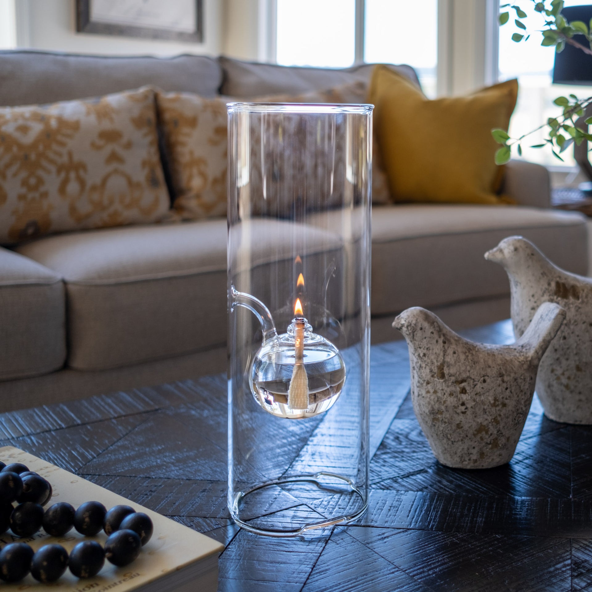 Trio - Classic Wolfard Oil Lamps – Wolfard Glassblowing Co.