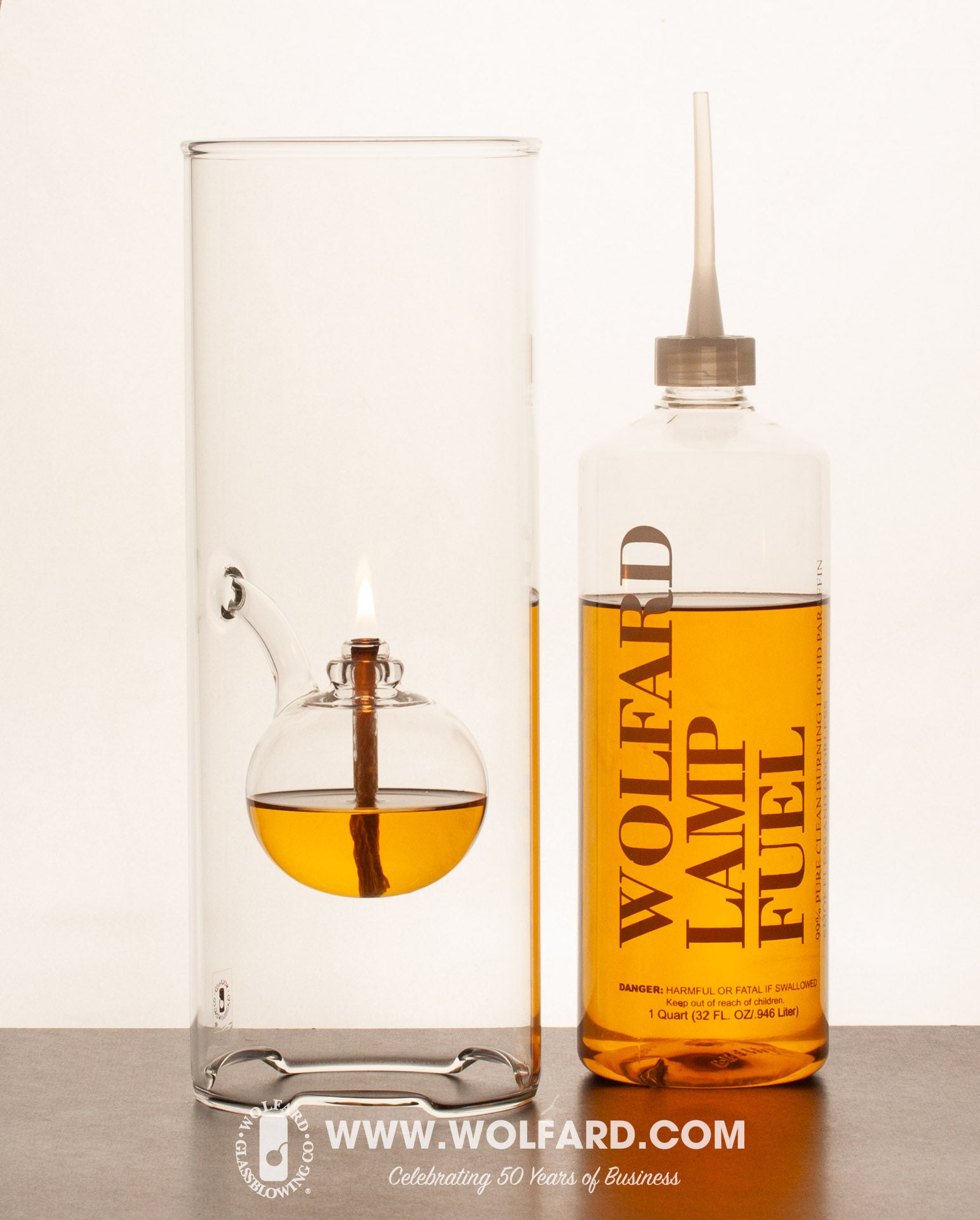 Original | Wolfard Oil Lamps & Lamp Fuel – Wolfard Glassblowing Co.